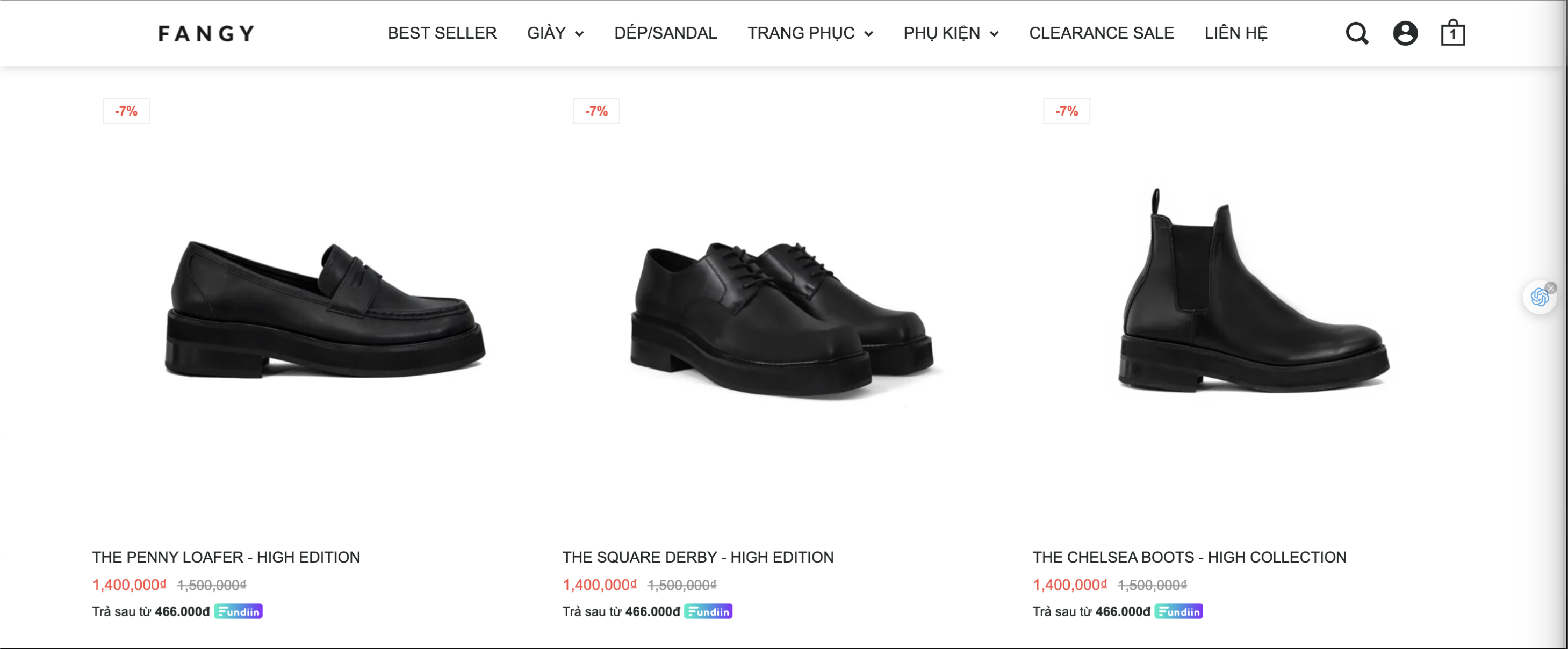 Shop Page Visibility | Fundiin Documentation